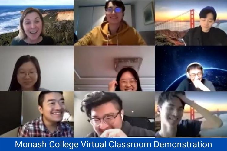 Experience the Virtual Classroom with Monash College!